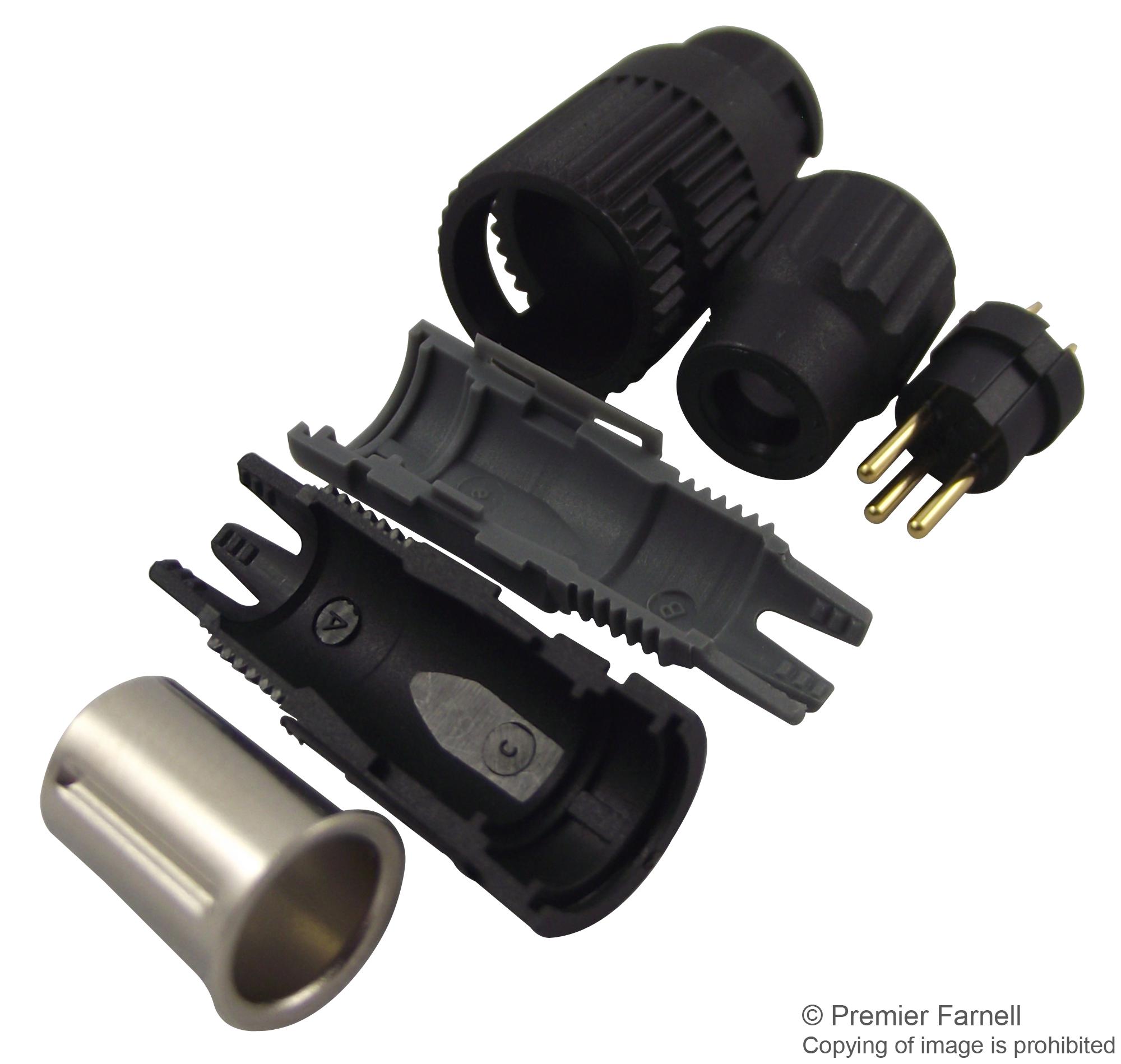 99 0975 100 03 - Binder - Circular Connector, 710 Series, Plug