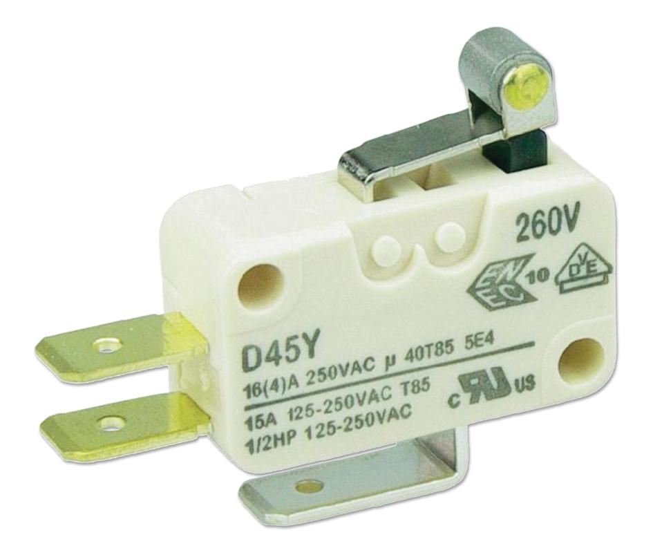 D45U-V3RA - Zf - Microswitch, D4 Series, SPST