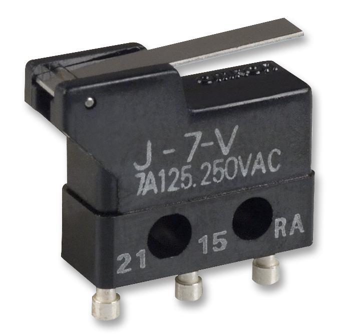 J-7-V - Omron Electronic Components - Microswitch, J Series, SPDT