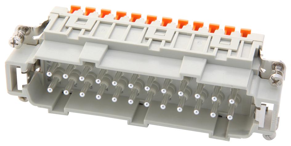 CSHM24 - Ilme - Heavy Duty Connector Insert, 24+PE Signal, CSH Series