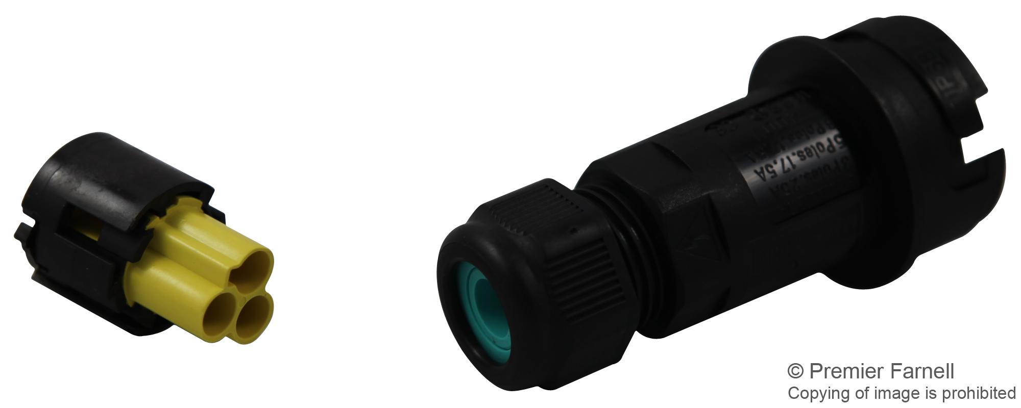 THB.405.A2G - Hylec - Circular Connector, TH405 Series, Plug