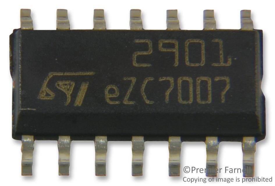 LM2901DT - Stmicroelectronics - Analogue Comparator, Quad, Precision ...