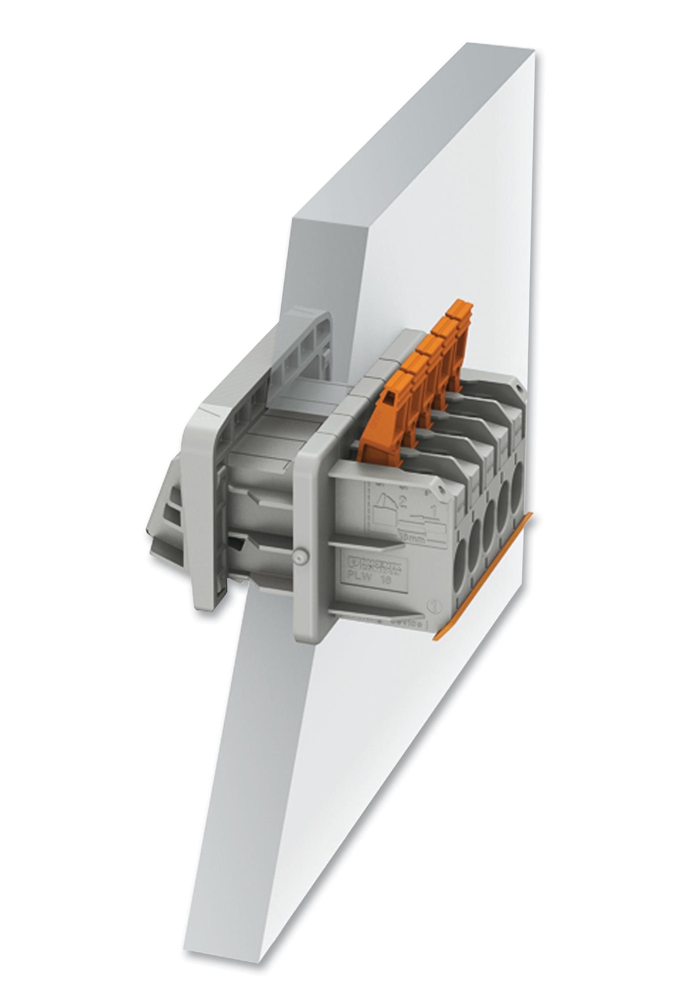 1821070 - Phoenix Contact - DIN Rail Mount Terminal Block, 4, 1 kV