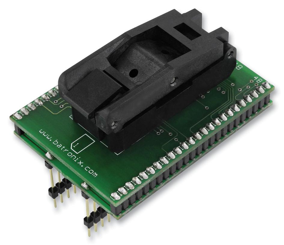 TSOP48-DIP48 - Batronix - ADAPTOR, TSOP48 TO DIP48, BX48/448/848