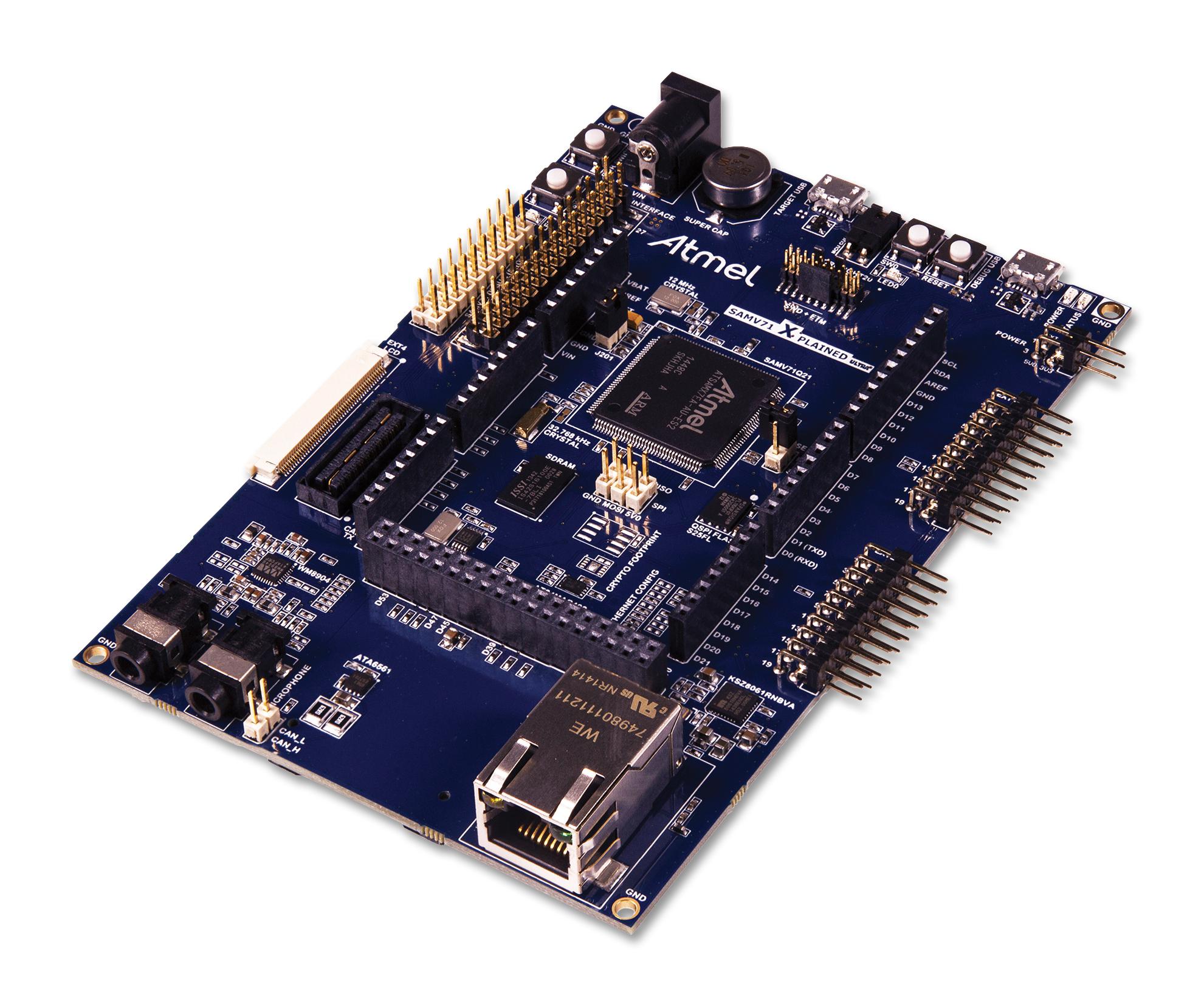 ATSAMV71-XULT - Microchip - EVALUATION BOARD, XPLAINED ULTRA