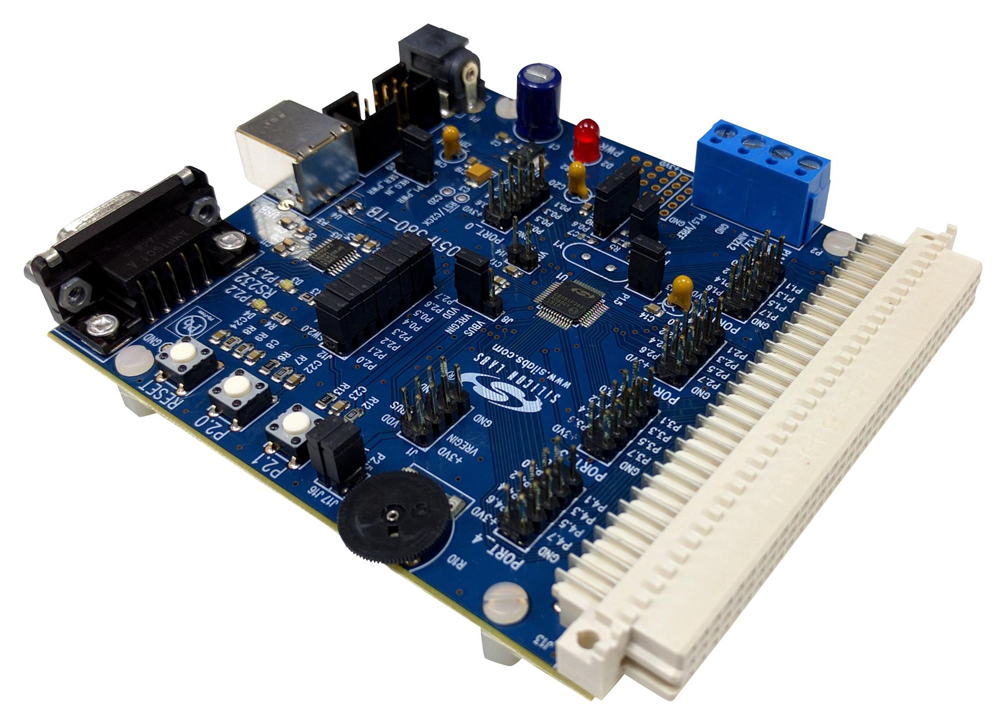 C8051F380-TB-K - Silicon Labs - DEV BOARD, C8051F380 FULL SPEED USB MCU