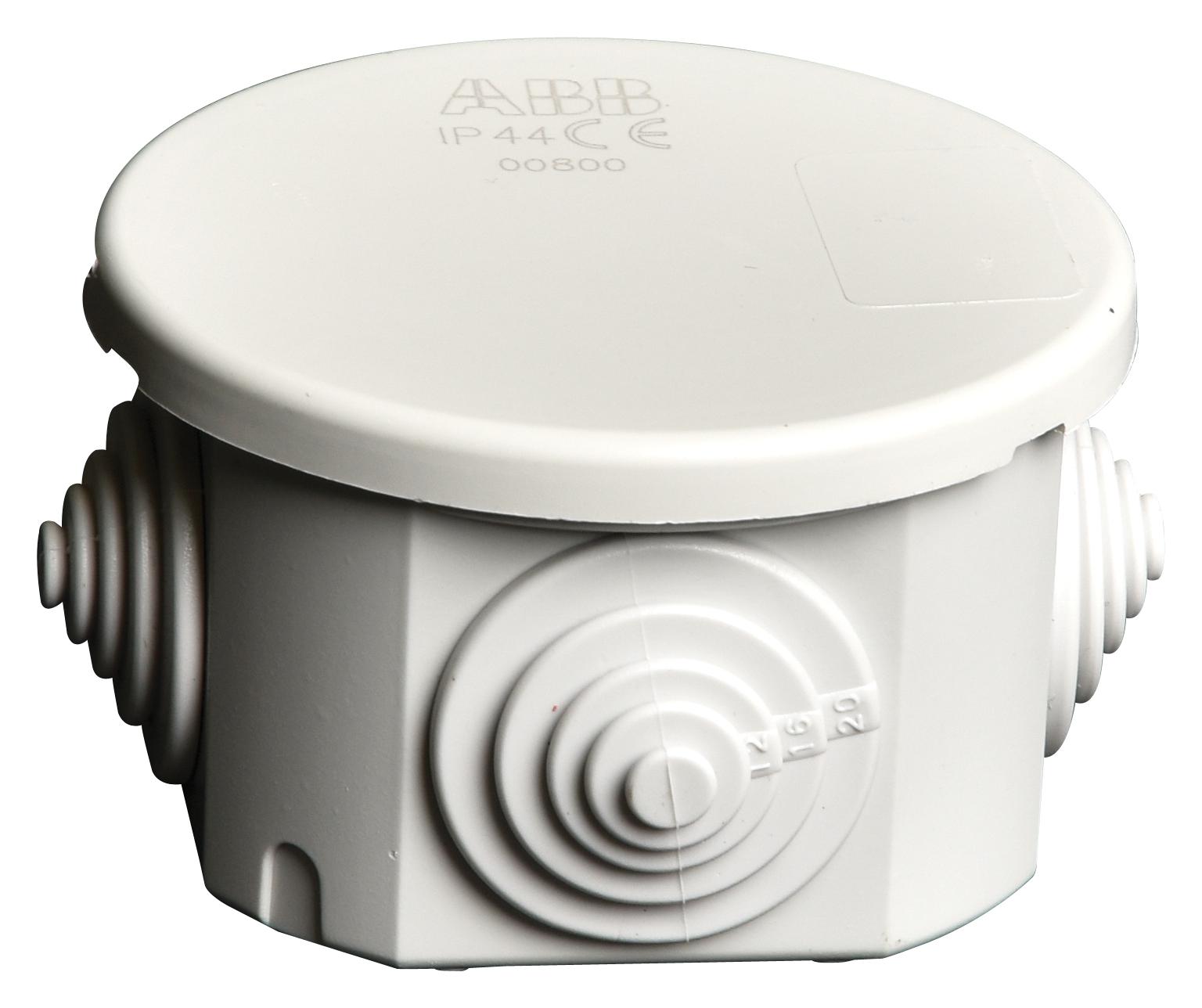 00800 - Abb - JUNCTION BOX, IP44, ROUND