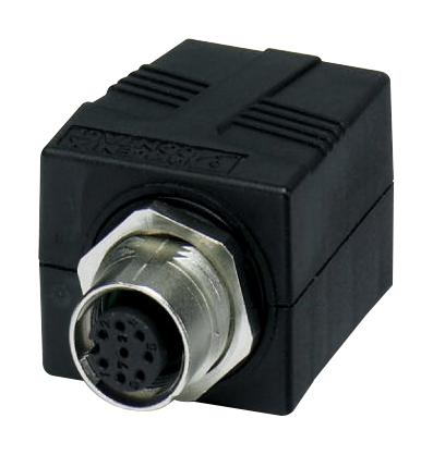 1414396 - Phoenix Contact - ADAPTER, M12 ACODE PLUG-RJ45 JACK, 8POS