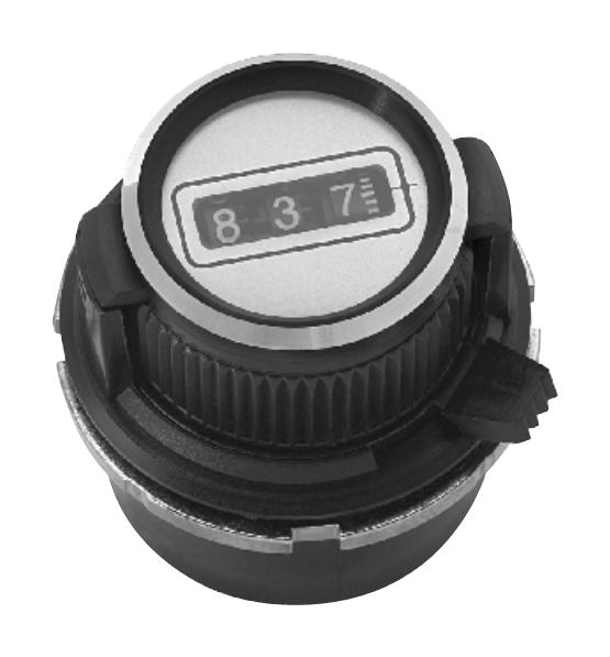 26A21B10 - Vishay - COUNTING DIAL, 10 TURN, 6.35MM