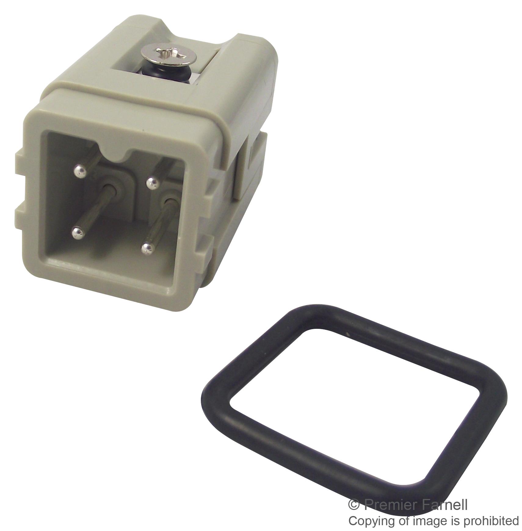 T2010033101-000 - Amp - Te Connectivity - HEAVY DUTY INSERT, PLUG, 3POS