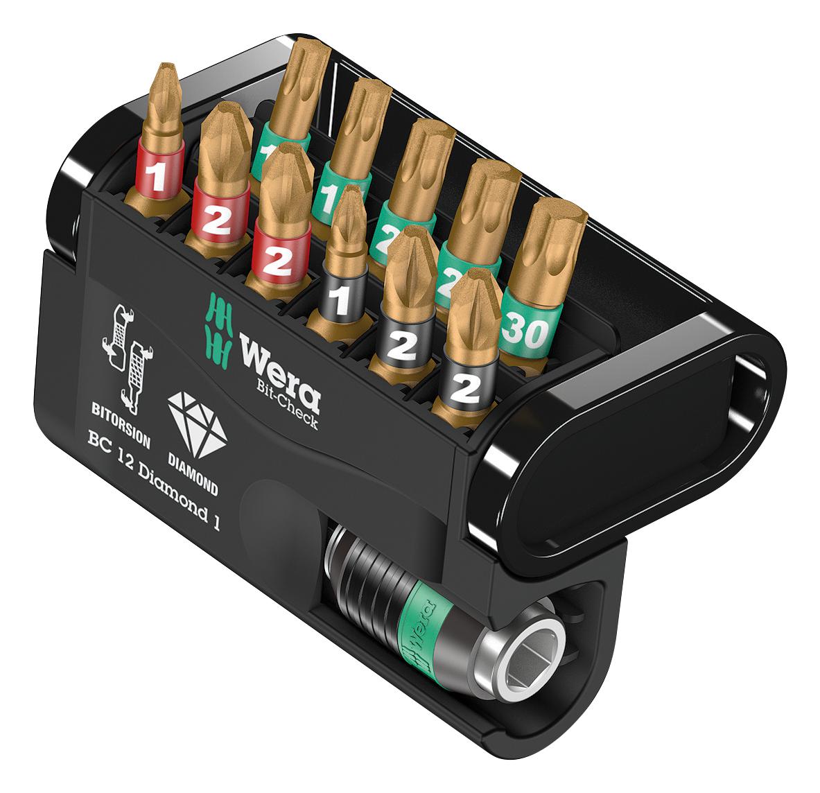 05057421001 - Wera - BIT SET, PH/PZ/TX, 12PC