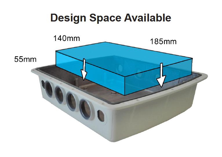 MC001780 - Multicomp Pro - IOT STR KIT IP67 OUTDOOR, 250X220X70MM