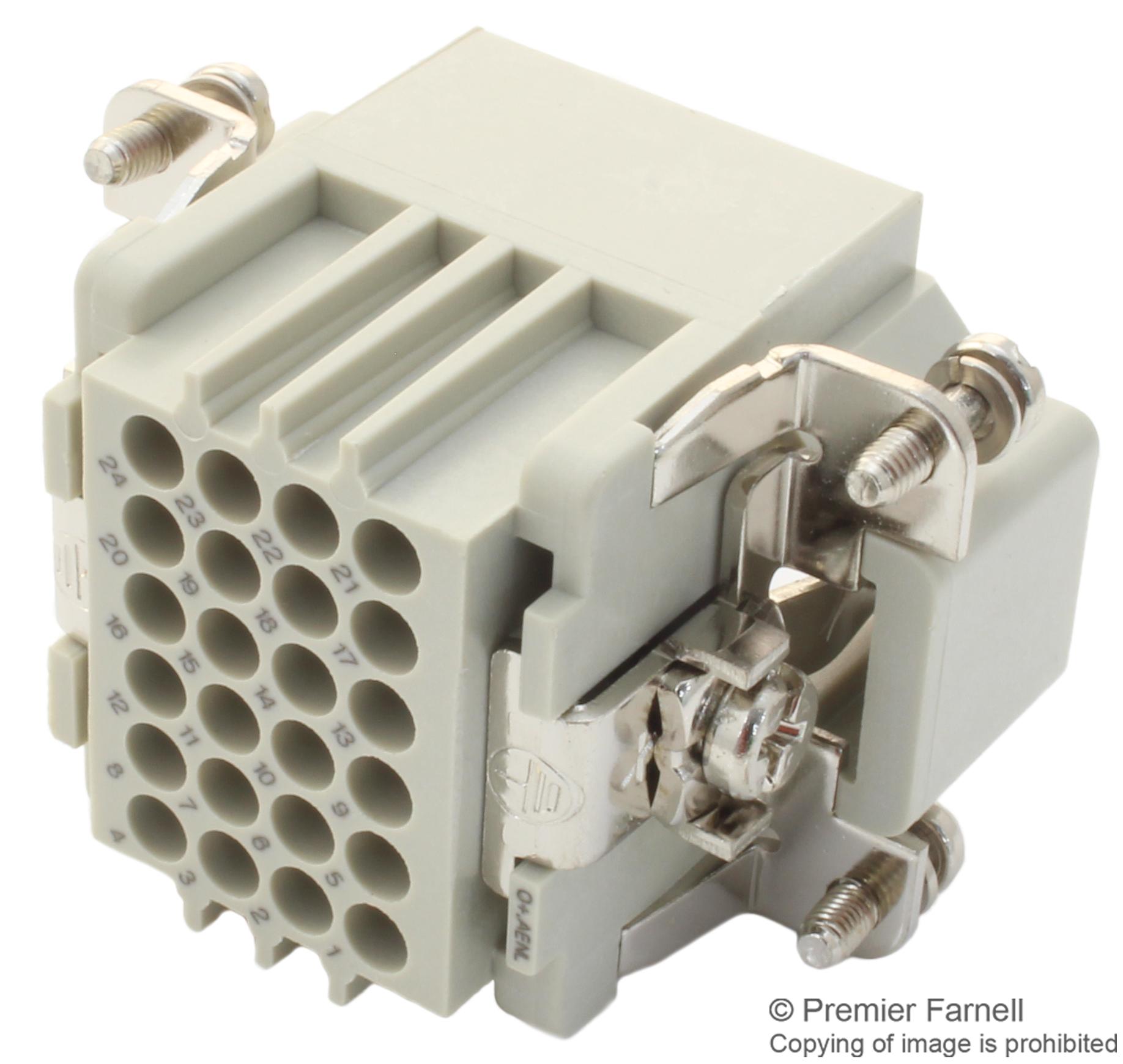CDDM24 - Ilme - HEAVY DUTY INSERT, PLUG, 24POS