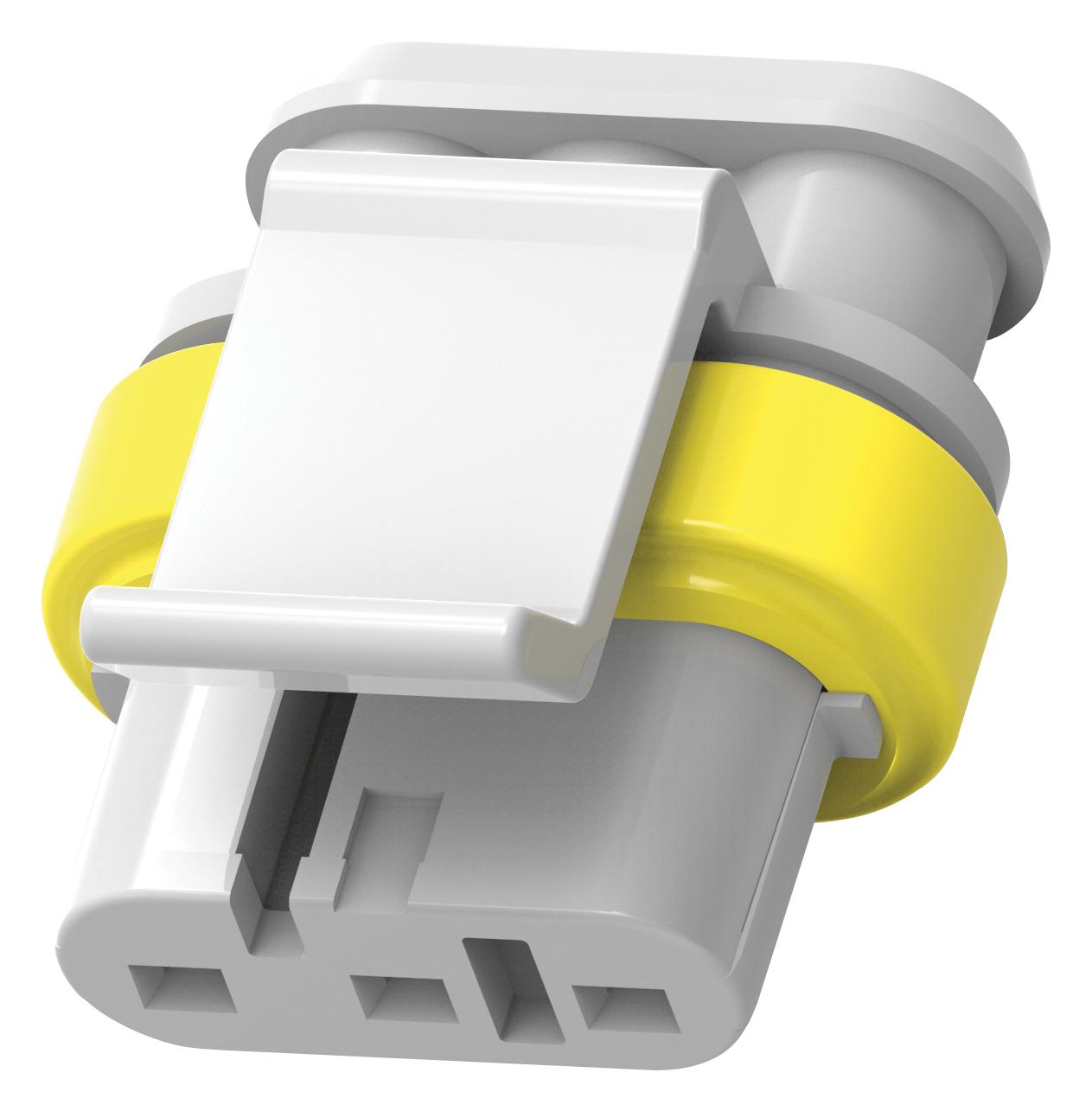 1745083-1 - Te Connectivity - PLUG HOUSING, 3POS, NYLON 6/6