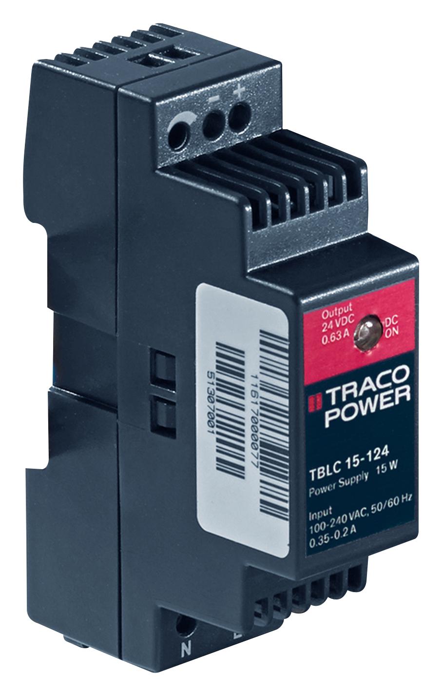 TBLC 15-105 - Traco Power - POWER SUPPLY, AC-DC, 5V