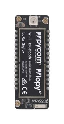 LOPY4 - Pycom - IOT DEV BRD, SIGFOX/LORA/WIFI/BLUETOOTH