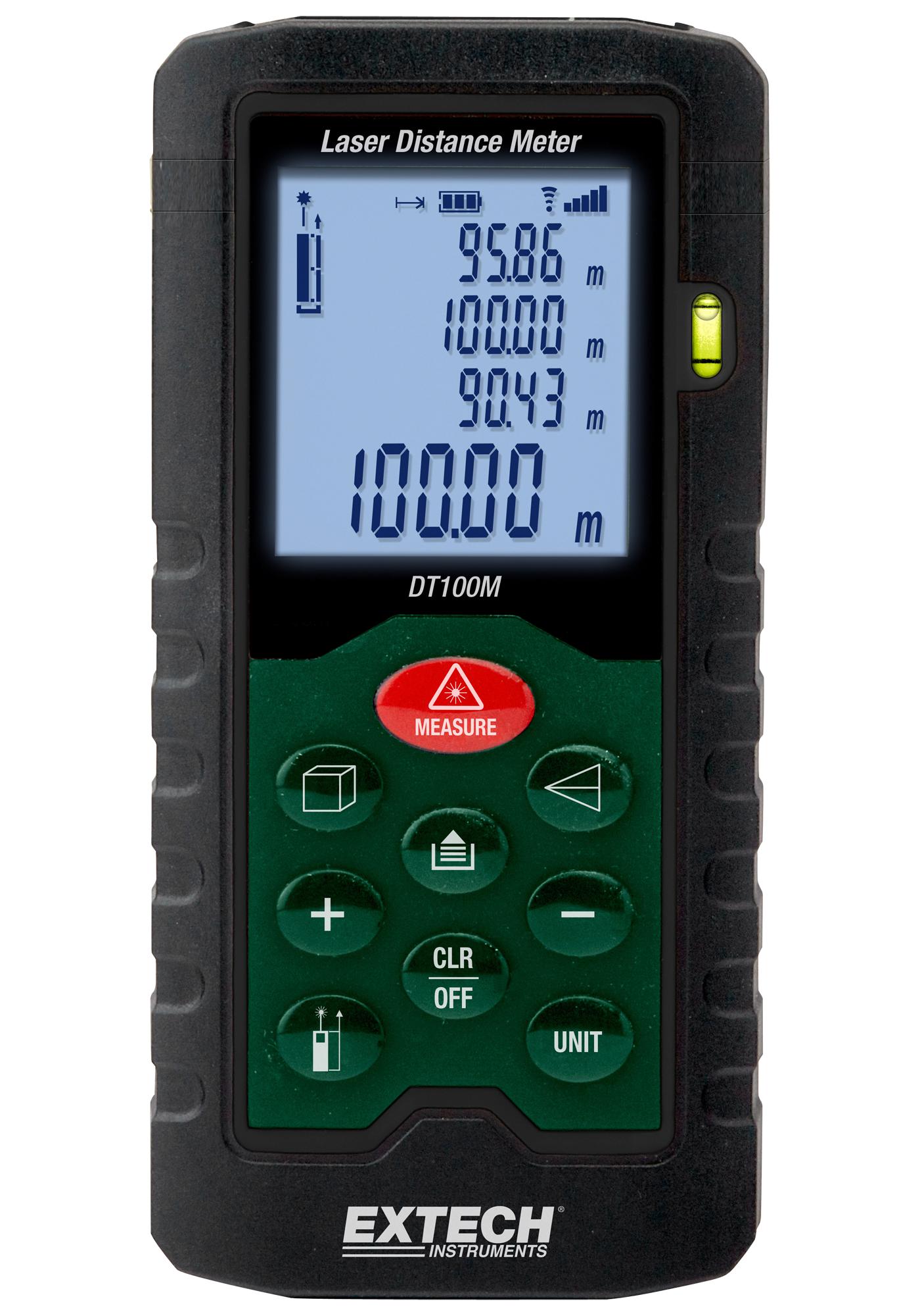 DT100M - Extech Instruments - LASER DISTANCE METER, 0.05M TO 100M