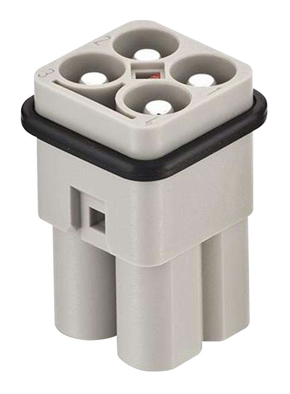 09120043051 - Harting - HEAVY DUTY INSERT, PLUG, 4POS