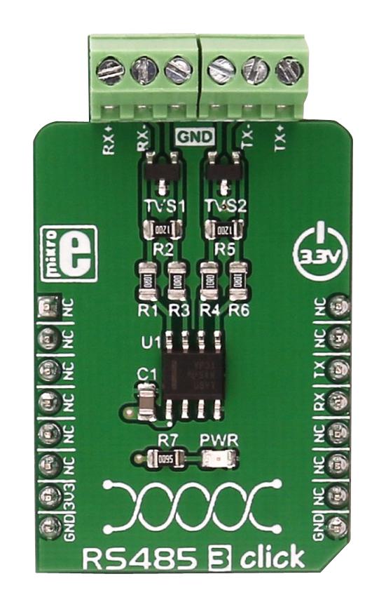 MIKROE-2821 - Mikroelektronika - RS485 3 CLICK BOARD
