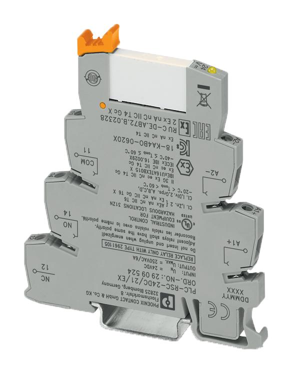 2909524 - Phoenix Contact - RELAY MODULE, SPDT, 24VDC