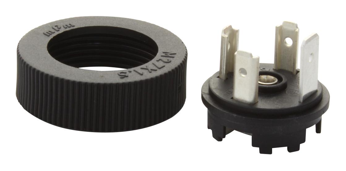 121012-0120 - Molex - DIN VALVE CIRCULAR CONN, PLUG, 3P
