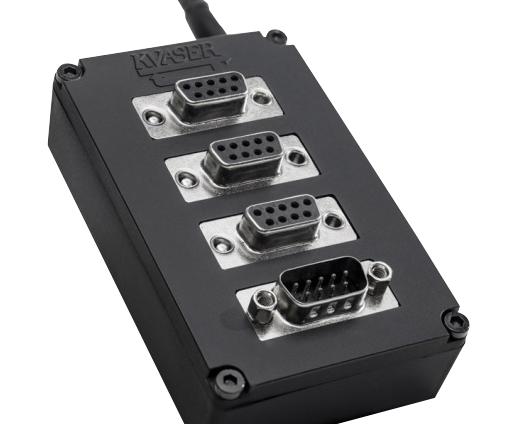 00776-5 - Kvaser - CAN BUS HUB, DSUB-9, 12V