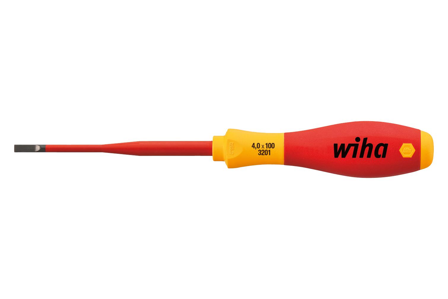 35446 - Wiha - SLOTTED SCREWDRIVER, 3.5MM, 204MM