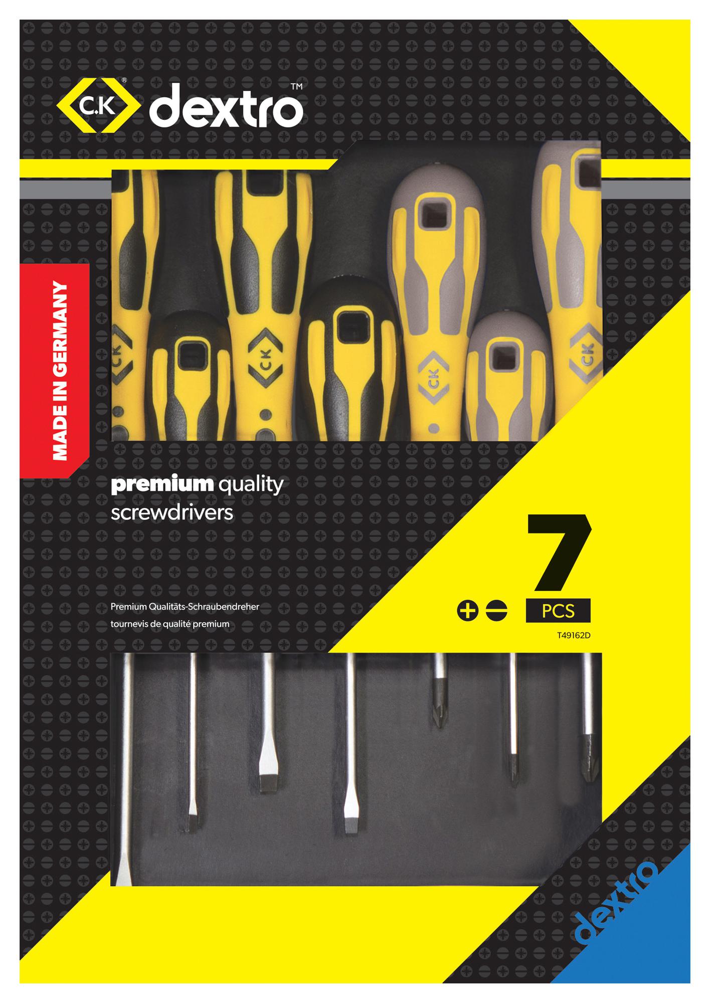 T49162D - Ck Tools - SCREWDRIVER SET, 7PC