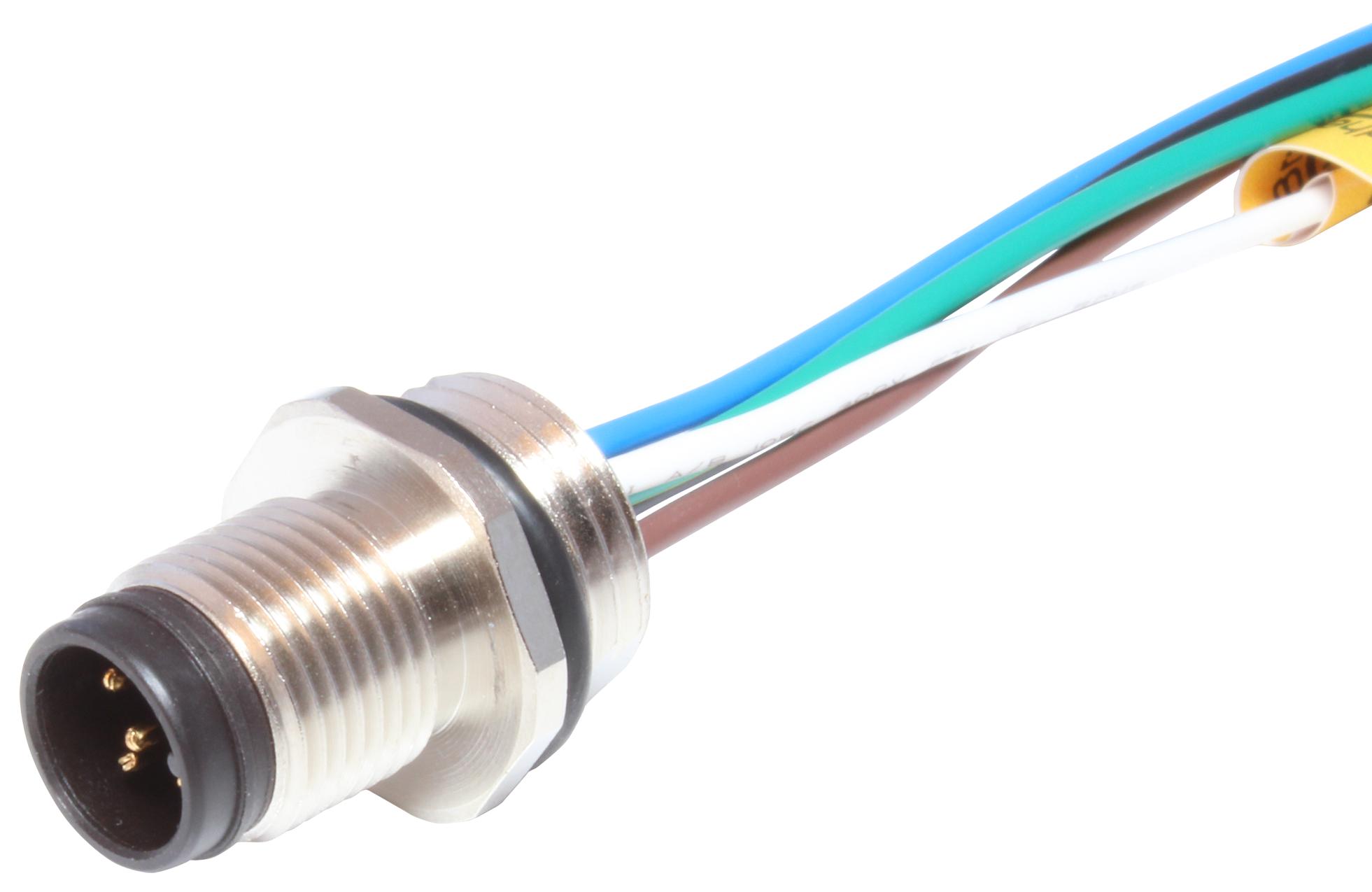 1200845109 - Molex - SENSOR CORD, M12 5P PLUG-FREE END, 300MM