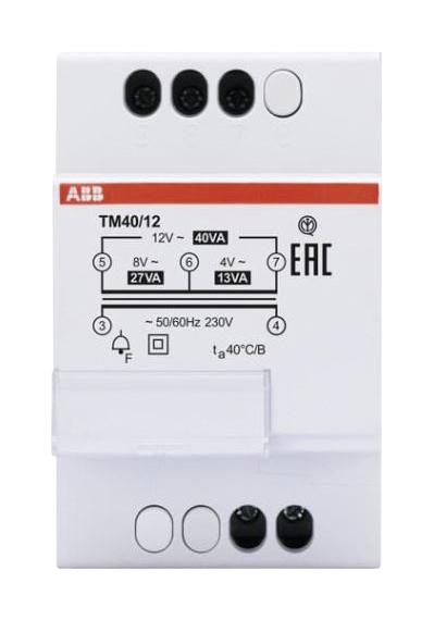 TM40/12 - Abb - BELL TRANSFORMER, 4V/8V/12V, 10A