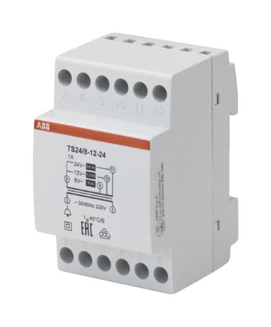 TS24/8-12-24 - Abb - BELL TRANSFORMER, 8V/12V/24V, 3A