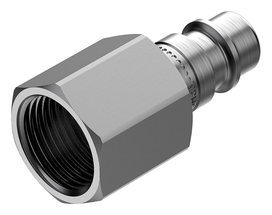 NPHS-S6-M-G38F - Festo - QUICK COUPLING PLUG, G3/8, 10BAR ROHS ...
