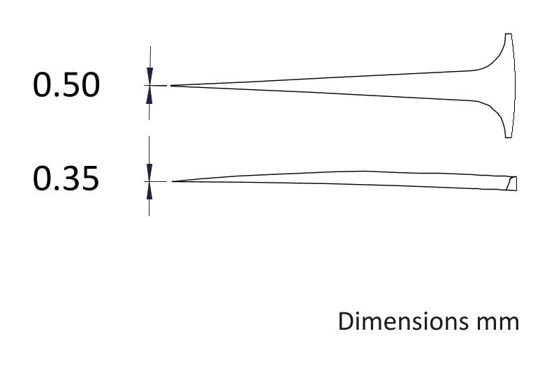 5 CF SA - Ideal-tek - TWEEZER, CARBOFIB TIP