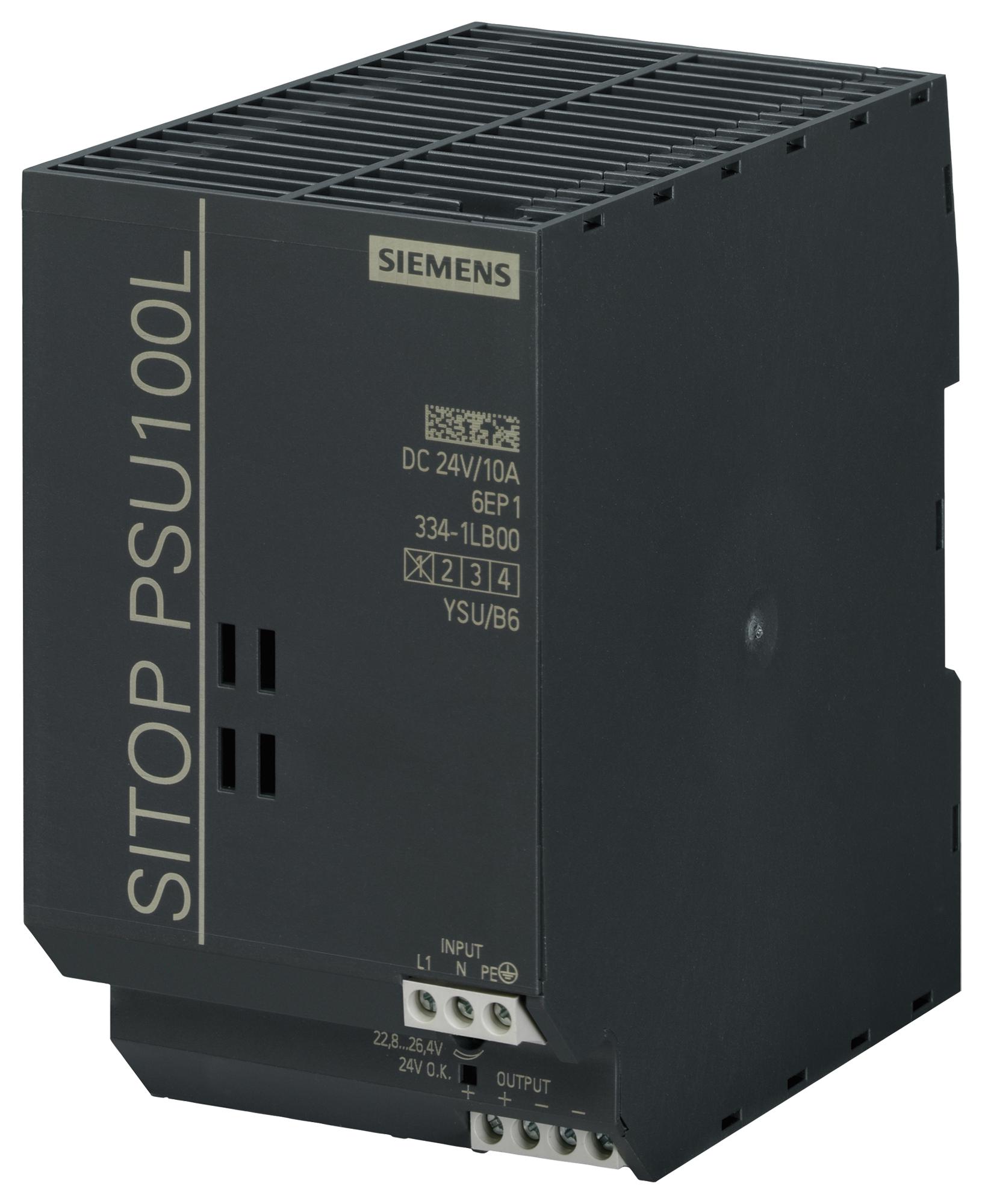 6EP1334-1LB00 - Siemens - POWER SUPPLY, AC-DC, 24V