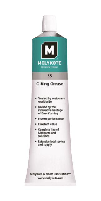 MOLYKOTE 55, 100G - Molykote - SILICONE GREASE, O-RING, TUBE