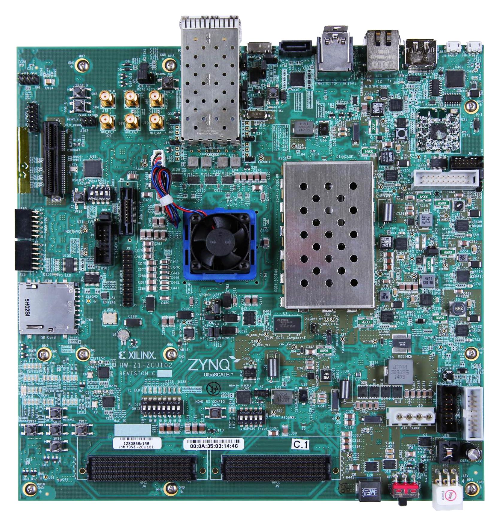 EK-U1-ZCU102-G-ED - Amd Xilinx - EVAL KIT, ZYNQ ULTRASCALE MPSOC ROHS ...
