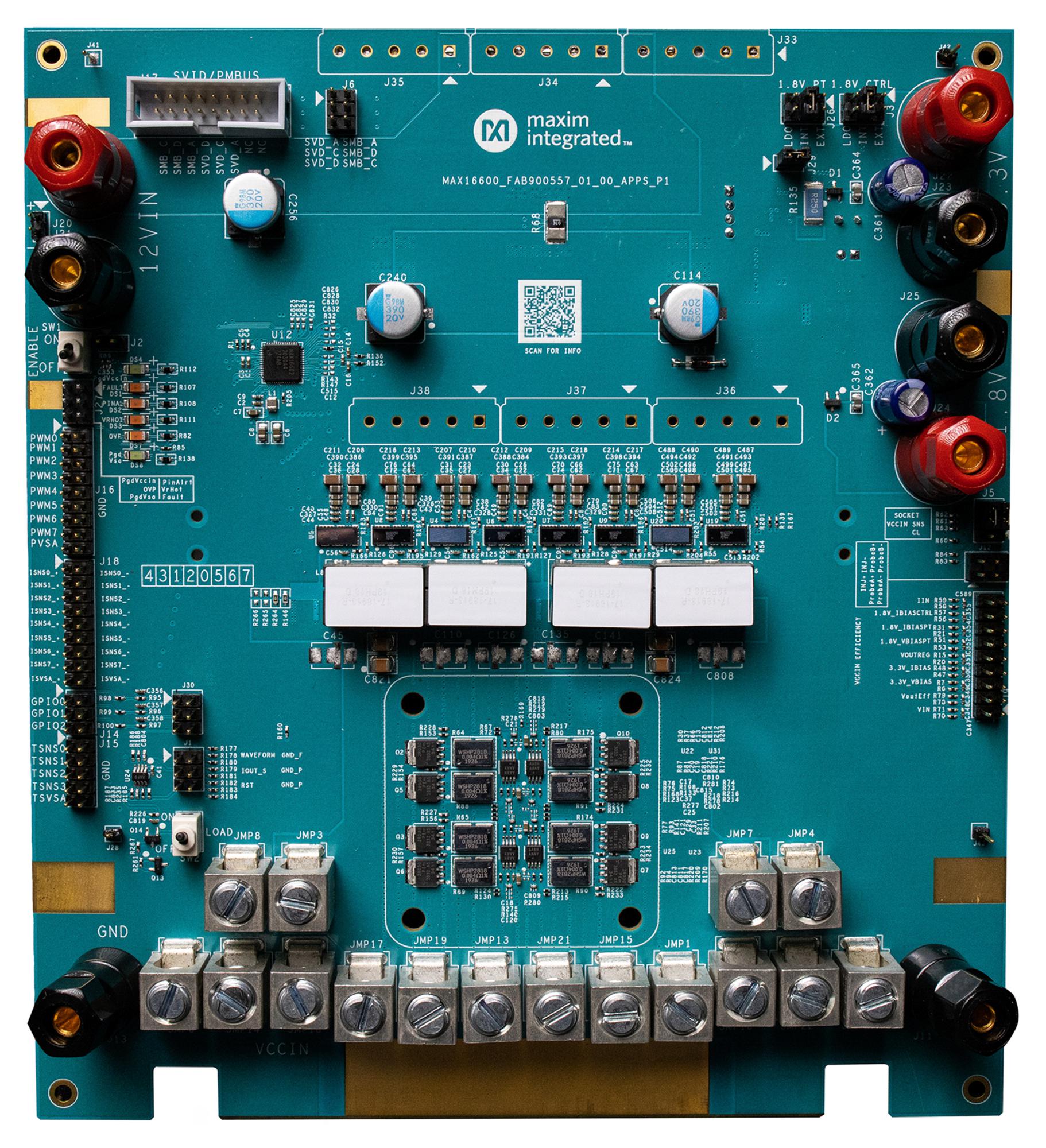 MAX16602CL8EVKIT# - Analog Devices - EVAL KIT, VR13.HC / AI CORE SERVER ...