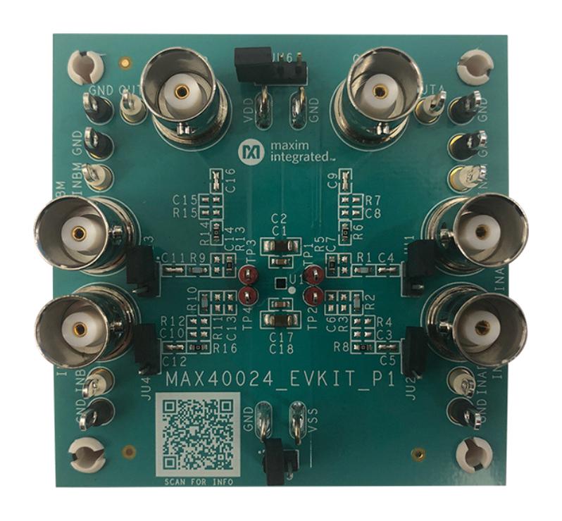 MAX40024EVKIT# - Analog Devices - EVALUATION KIT, OPERATIONAL AMPLIFIER ...