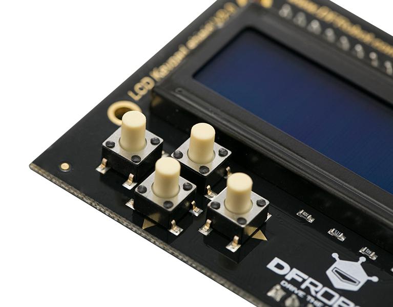 DFR0374 - Dfrobot - LCD DISPLAY EXPANSION SHIELD,ARDUINO BRD ROHS COMPLIANT: YES