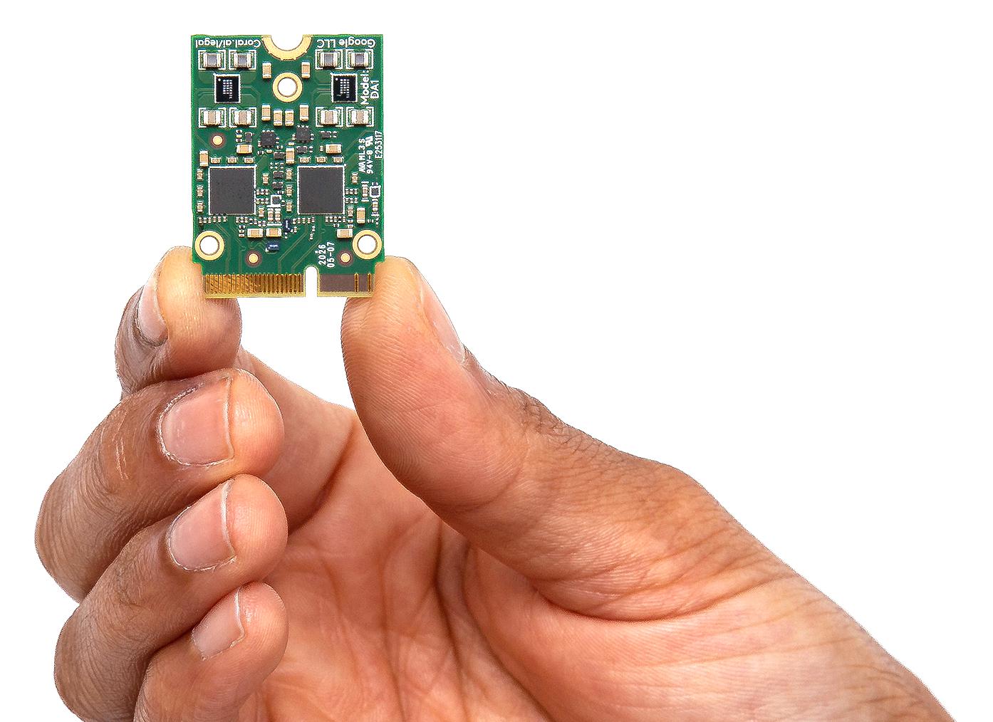 G650-06076-01 - Coral - M.2 ACCELERATOR W/DUAL EDGE TPU ROHS COMPLIANT: YES