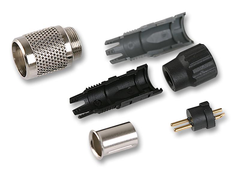 99 0475 100 07 - Binder - Circular Connector, 711 Series, Plug