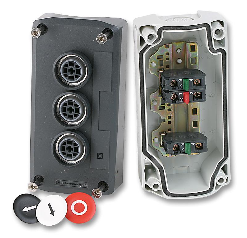 XALD324 - Schneider Electric - CONTROL STATION, 2NO/1NC