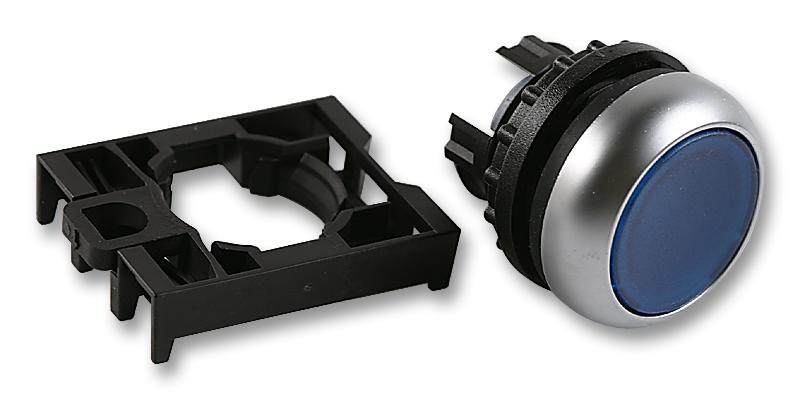 M22-DL-B+M22-A - Eaton Moeller - Illuminated Pushbutton Switch, Off-(On), 500 V RoHS Compliant: NA