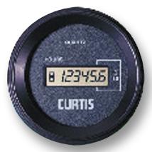 18400006 - Curtis Instruments - Panel Mount Timer, Hour Meter, 12 VDC