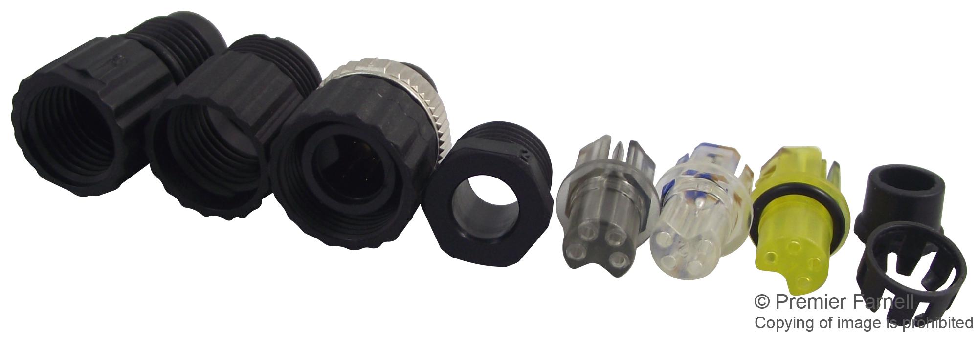 ELST 4008V - Hirschmann - Circular Connector, E Series M8, Plug