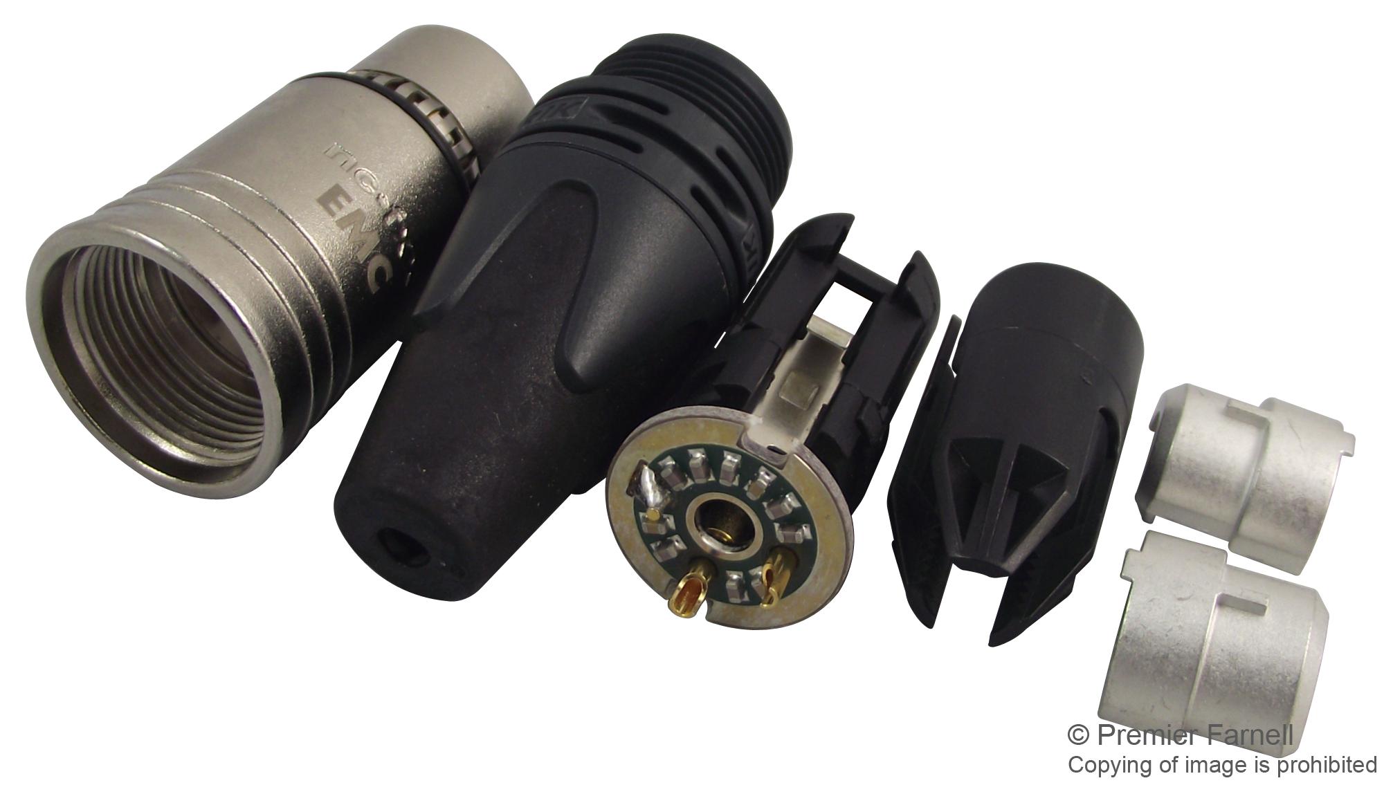 NC3FXX-EMC - Neutrik - XLR Audio Connector, Jack, 3