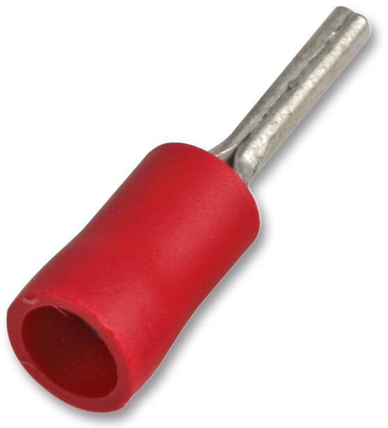 STPV1-12 - Pro Power - PIN TERMINALS RED 12A 100/PACK ROHS COMPLIANT: YES