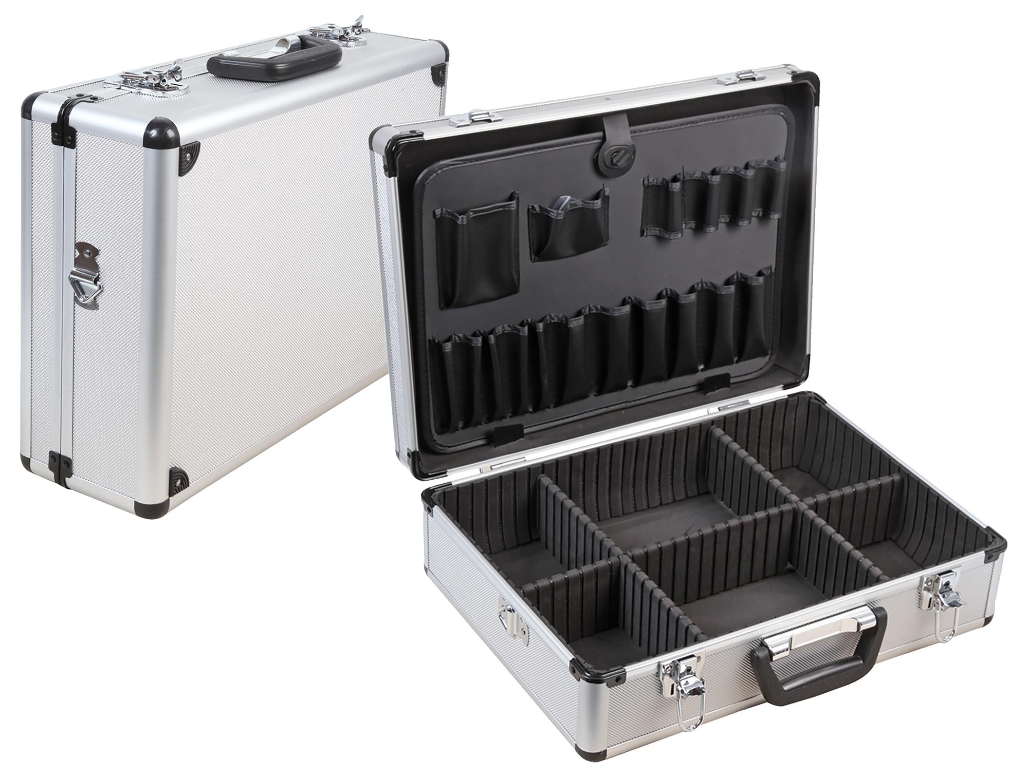 D01815-S - Duratool - TOOL CASE, 460MM X 330MM X 155MM, SILVER