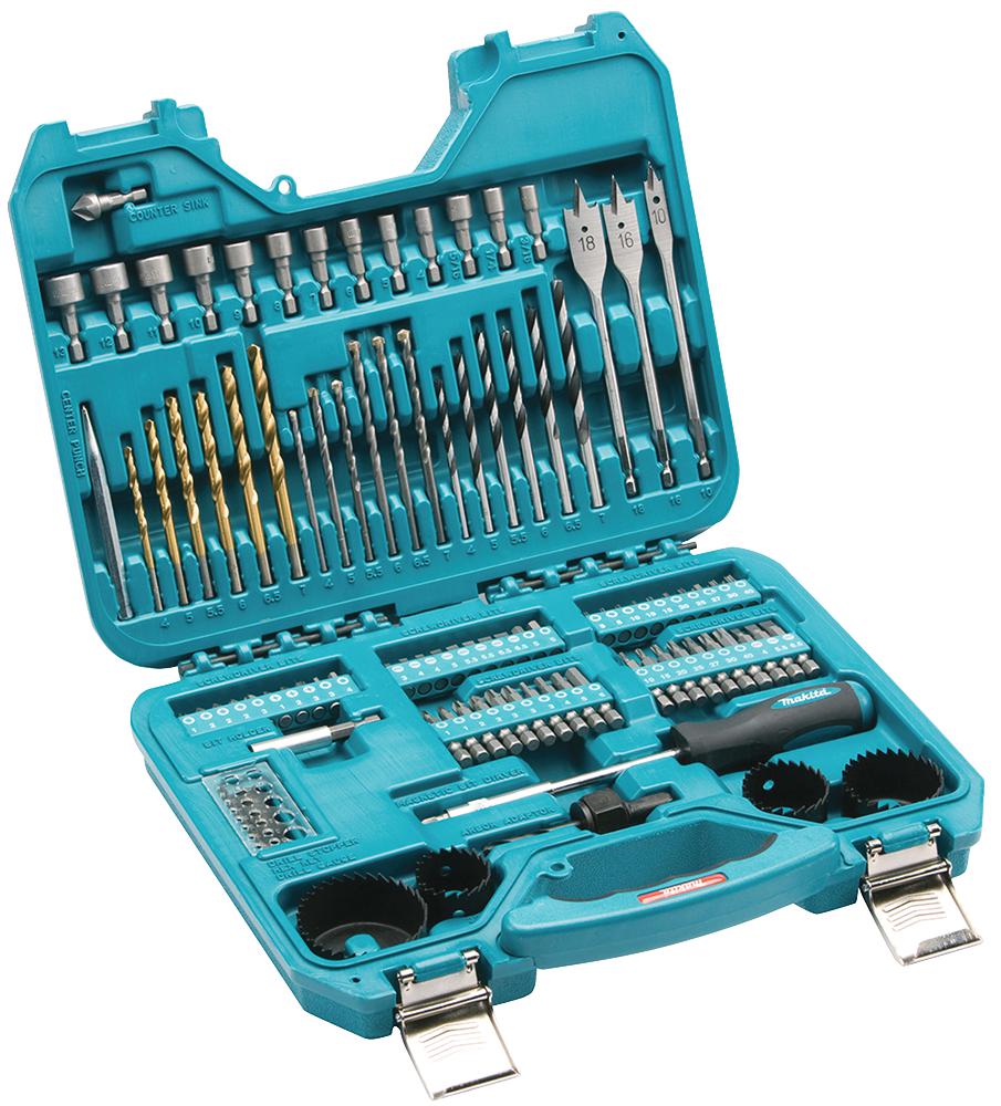 P-90249 - Makita - SET, DRILL / SCREWDRIVER, 100PC