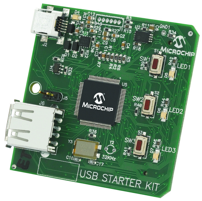 DM330012 - Microchip - USB OTG, MPLAB STARTER KIT